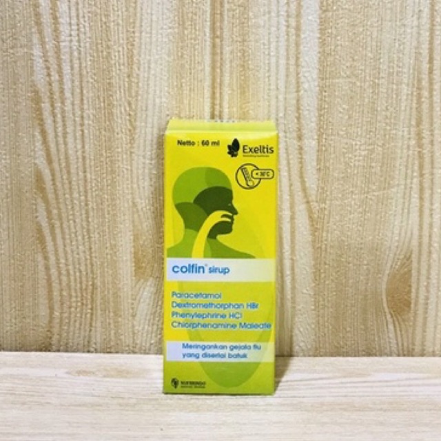 Jual COLFIN SIRUP 60 ML | Meringankan Flu Batuk dan Demam | Shopee ...