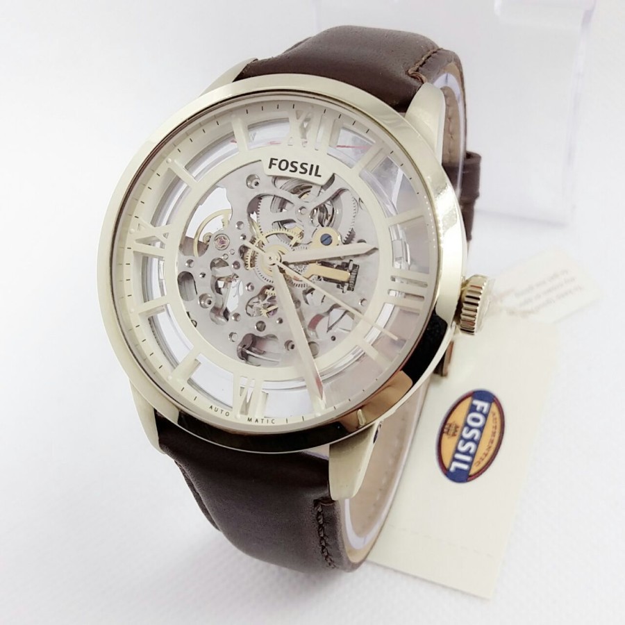Jual Fossil Jam Tangan Pria Automatic ME 3043 Original Tali Kulit ...