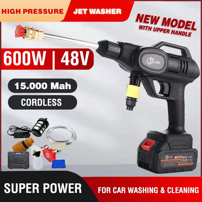 Jual Set Alat Cuci Steam mobil Portable Jet washer water spray Gun ...