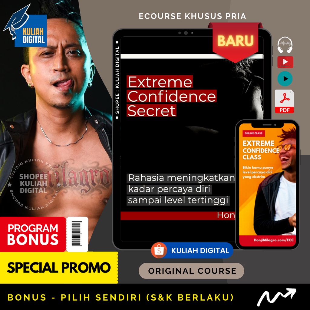 Jual Extreme Confidence Class - Kelas Cinta Honji Milagro | Shopee Indonesia