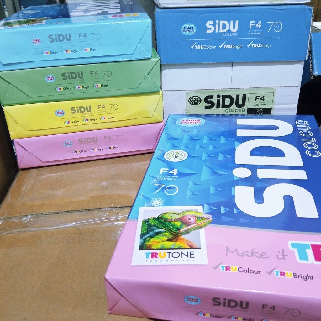 Jual Kertas Hvs Warna F4 Sidu 70 Gram 1 Rim Shopee Indonesia