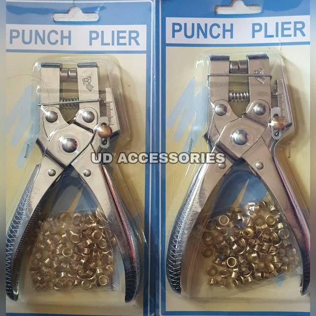 Jual Tang mata ayam / Eyiler Punch Plier/ Tang Pembolong dan Press Mata ...