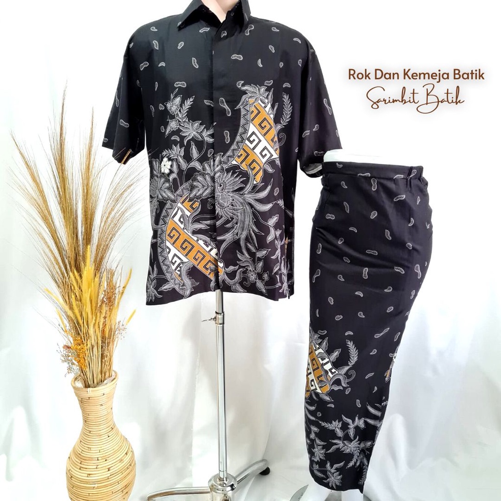 Jual Pusat Bordir Tasikmalaya - Batik Couple Modern/Couple Rok Dan ...
