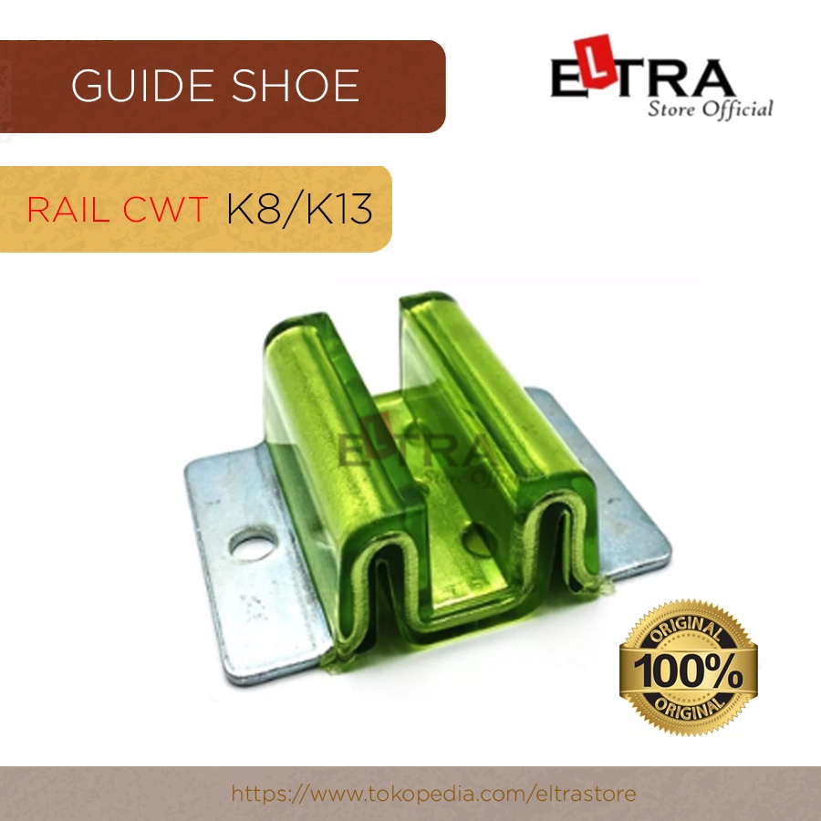 Jual Guide Shoe CWT / Hand Rail / Sparepart Elevator | Shopee Indonesia