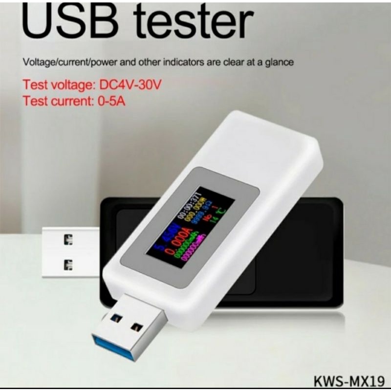 Jual usb multifunction tester KEWEISI KWS-MX19 10 in 1 / usb doctor ...