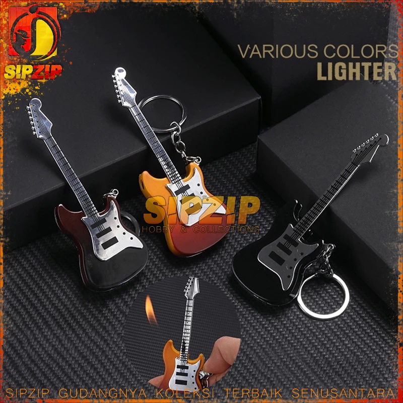 Jual KOREK API GITAR ISI GAS BENTUK GITAR [KOREK API GITAR EXCLUSIVE ...