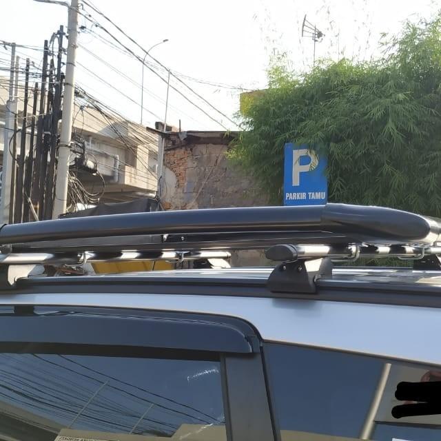 Jual Roof rack bagasi atas mobil Toyota all new rush Terios kaki Rhino ...