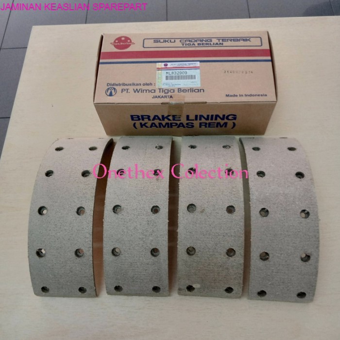 Jual Kampas Rem/Brake Lining Colt Diesel 120 ps 6 ban Original ML832909 ...