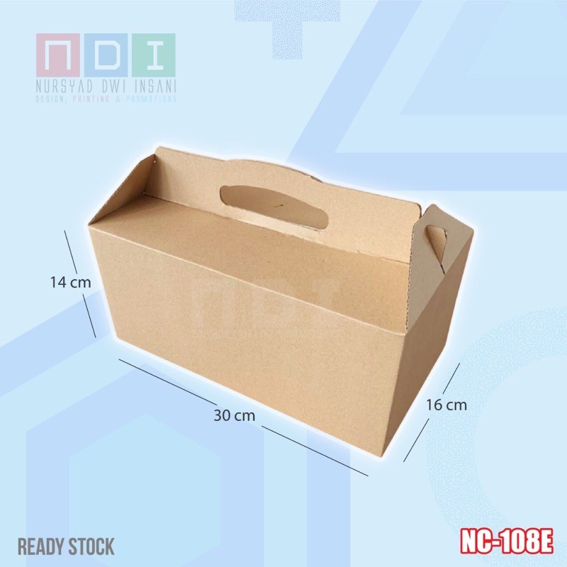 Jual DUS BOX CORRUGATED 1 PAK (ISI 20pcs) Uk. 30x16x14cm | Shopee Indonesia