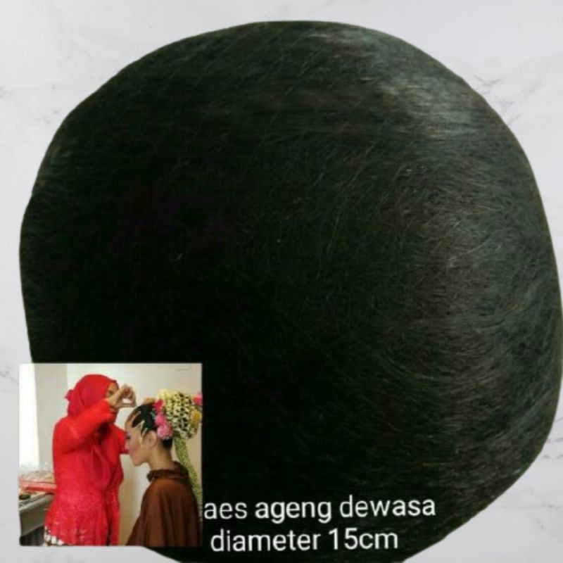 Jual Sanggul cepol/sanggul sunda cepol hijab/sanggul paes | Shopee ...