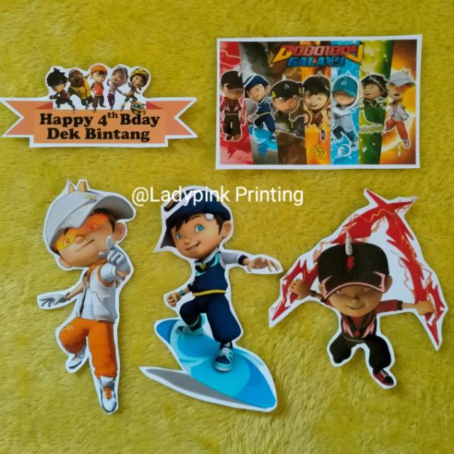 Jual Topper kue tema boboiboy | Shopee Indonesia
