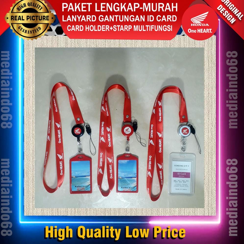 Jual [KODE PRODUK 4466] Honda Motor Lanyard ID CARD/Yoyo Gantungan ID ...