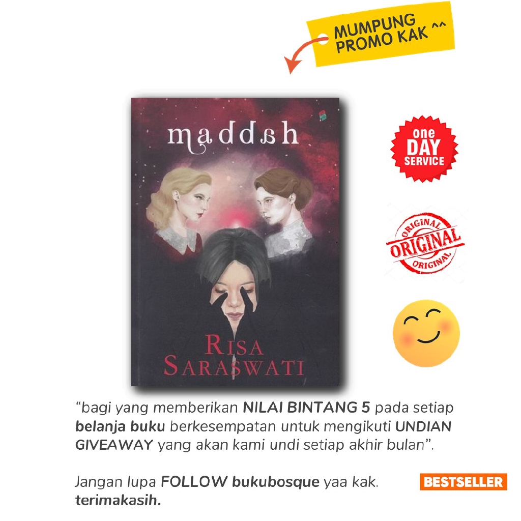 Jual NEW COVER !! NOVEL RISA SARASWATI - MADDAH DANUR II-BUKUNE ...