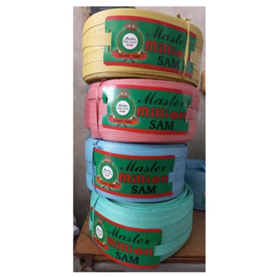 Jual Tali Straping Band 15mm 1kg Merah, Kuning, Hijau Biru tali ban ...