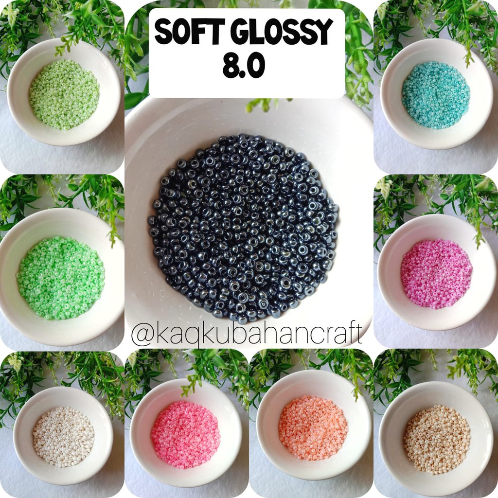 Jual Payet Pasir Mote 8/o SOFT GLOSSY 3mm | Shopee Indonesia