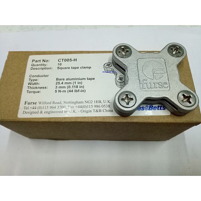 Jual Aluminium Square Tape/Clamp persilangan Aluminium tape (Furse ...