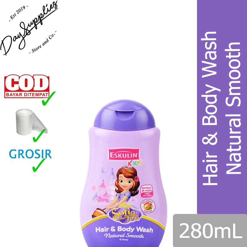 Jual Eskulin Kids 2in1 Hair & Body Wash Sofia the First (PRO VITAMIN B5 & OLIVE LEAF) Natural ...