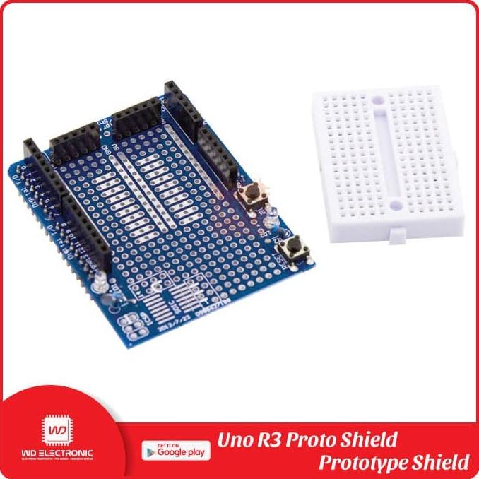 Jual ARDUINO UNO R3 PROTOSHIELD COMPATIBLE FOR UNO R3 easywa53 Ayo Beli ...