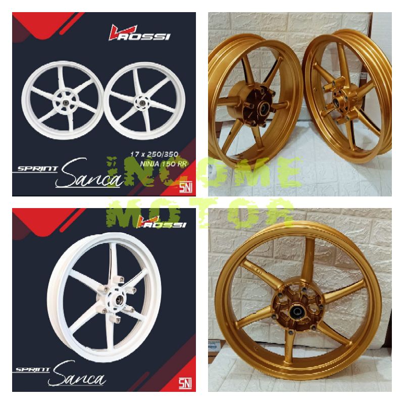 Jual velg racing V Rossi sanca ninja 150 RR | Shopee Indonesia