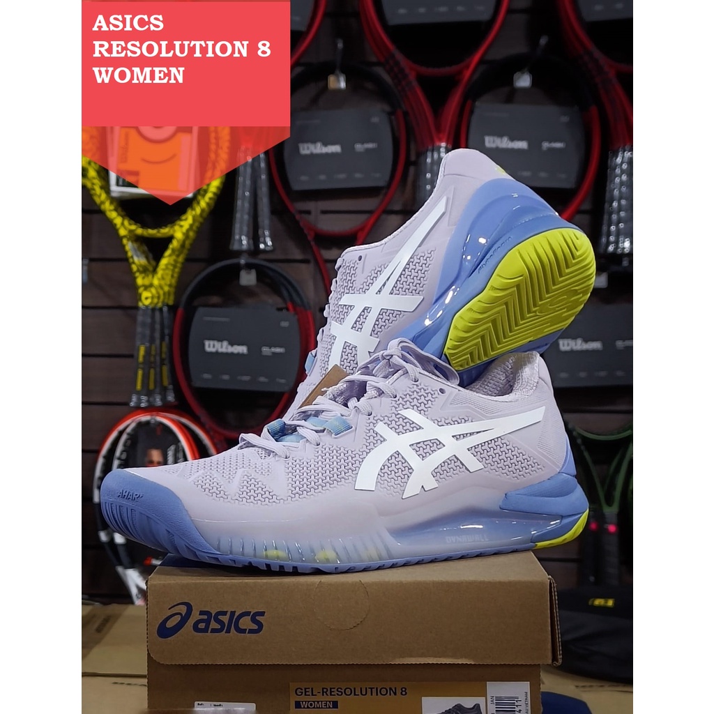 Jual Sepatu Tenis Tennis Asics Resolution 8 Australia Open 2022 Women ...