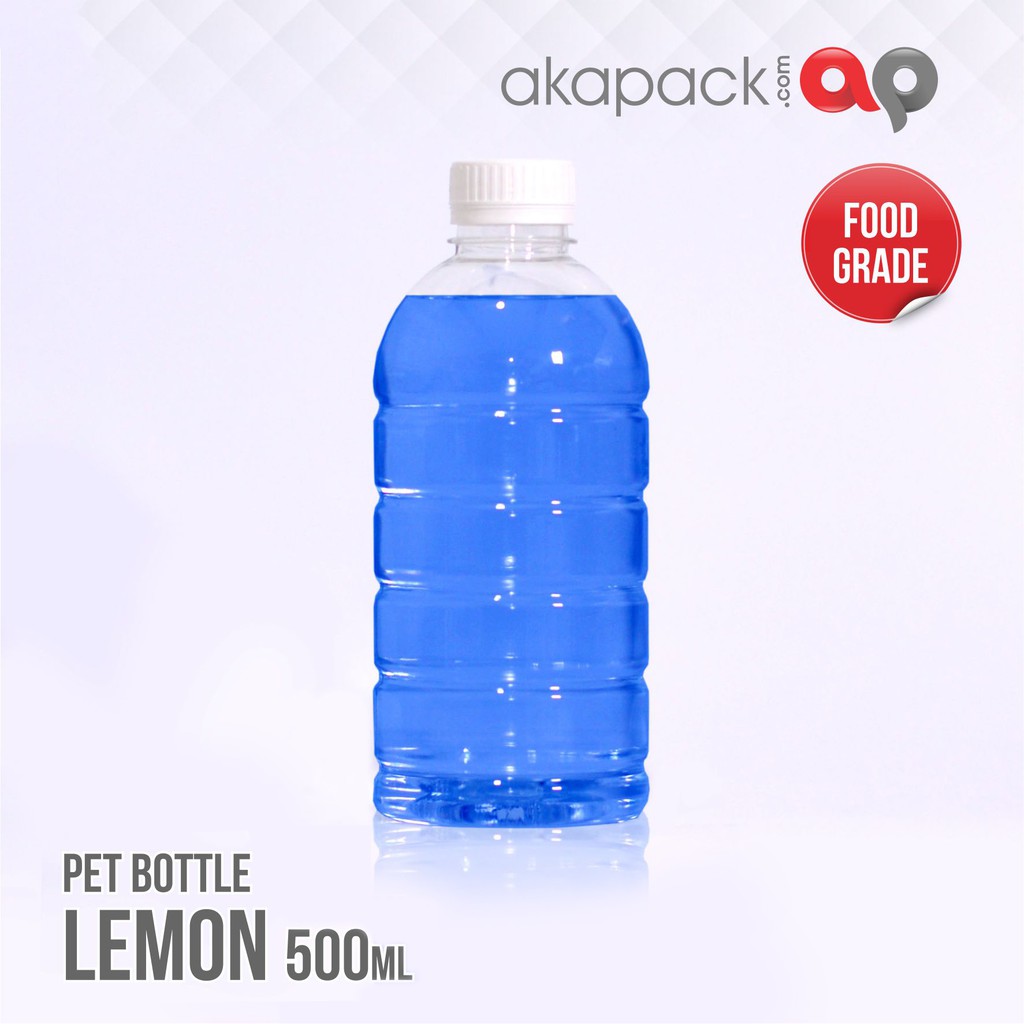 Jual Botol Lemon 500ml / botol plastik 500ml / tokokemasan / akapack ...
