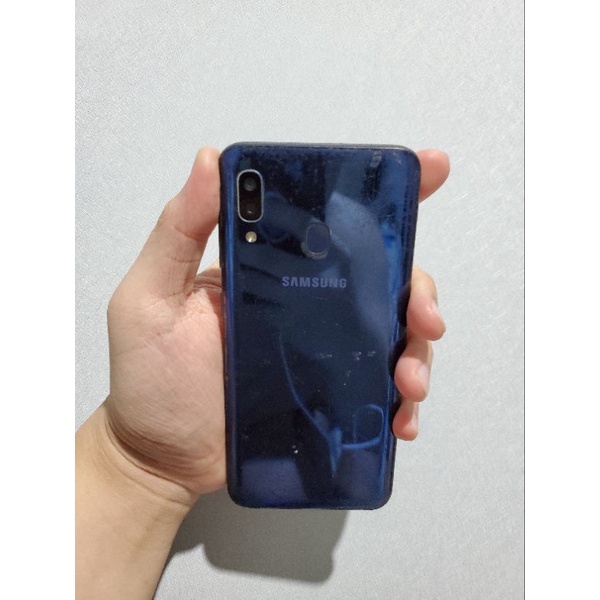 Jual SAMSUNG GALAXY A20 RAM 3/32GB EX SEIN SECOND LENGKAP NO MINUS ...