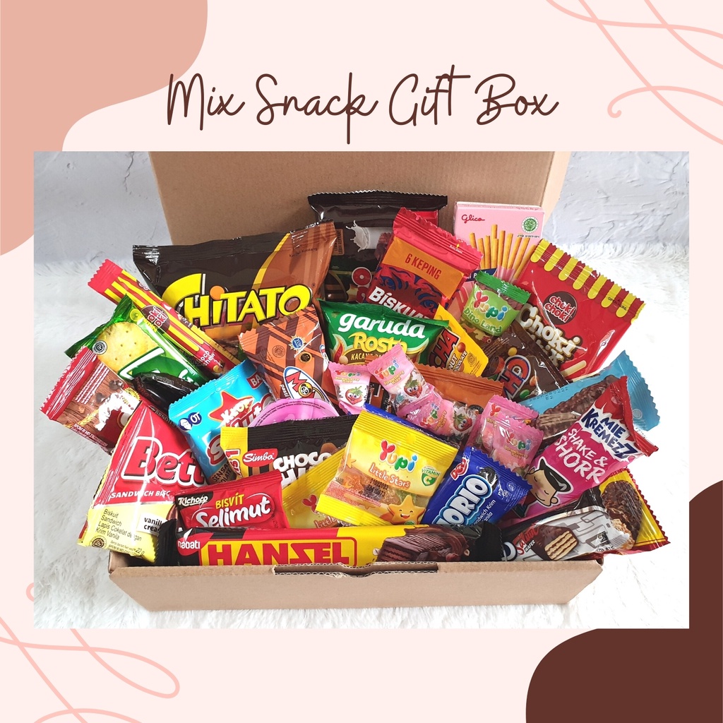 Jual Snack Box / Gift Box / Snack Gift Box / Kado Wisuda Sidang / Kado ...
