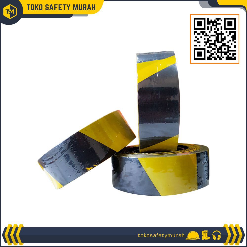 Jual Safety Line Garis Proyek Polisi Police Line Barricade Tape 2 x 300 ...