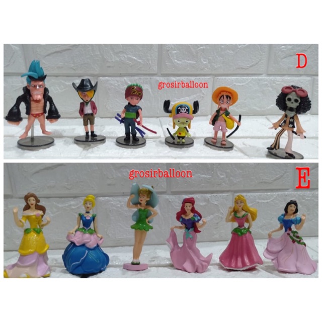 Jual MINIATUR KARAKTER DORAEMON,FROZEN,PRINCES,BAJAKLAUT | Shopee Indonesia