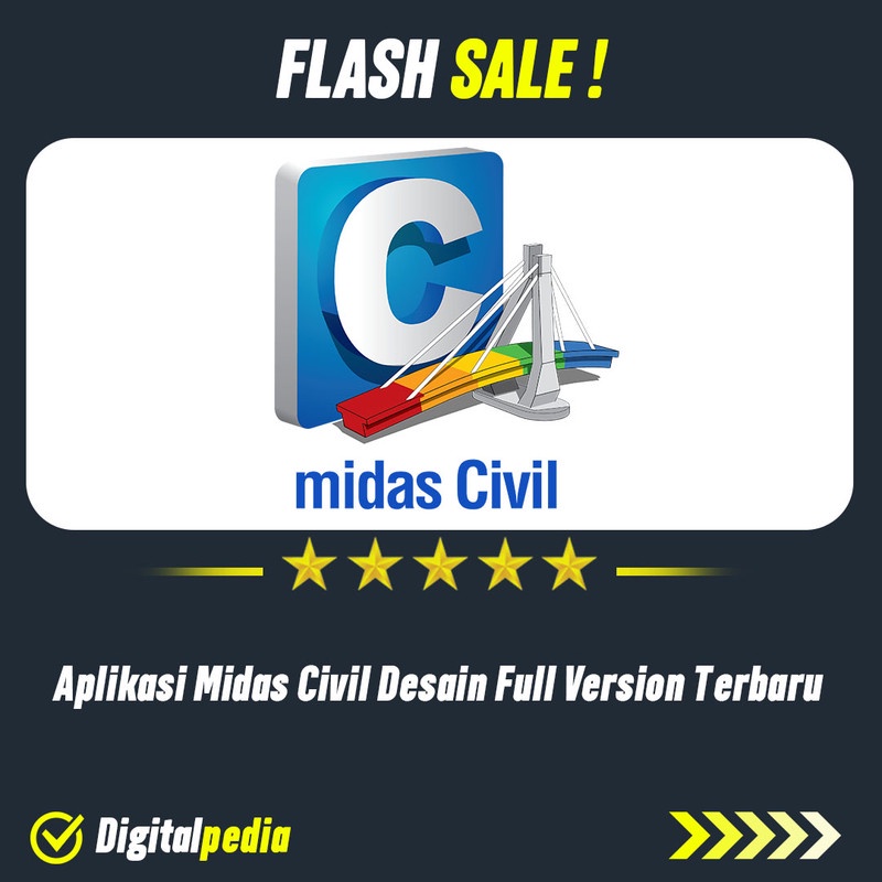 Jual Aplikasi Midas Civil Design Desain Full Version Plus Terbaru Premium Lifetime Software ...