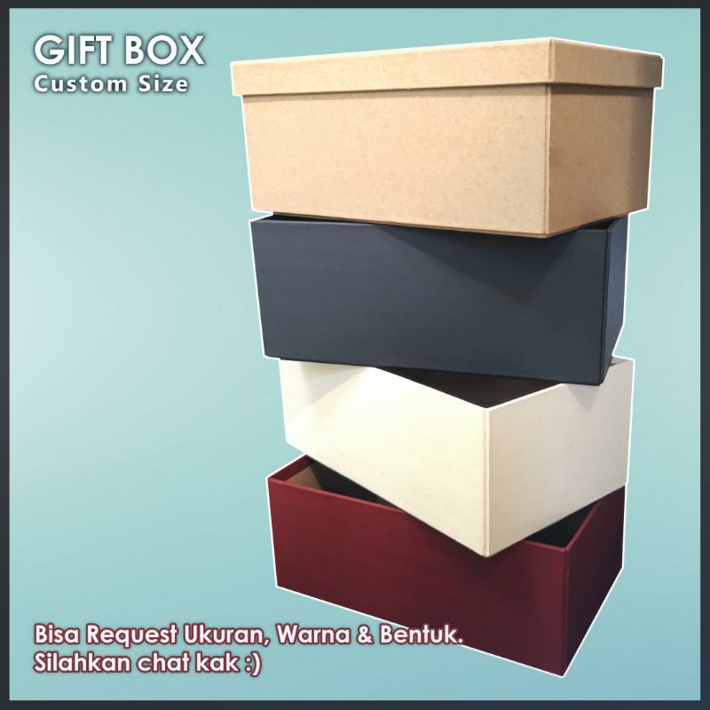 Jual Bisa Custom / Gift Box / Giftbox / Kotak Kado / Hard Box / Hardbox / Hampers / Kotak Hadiah ...