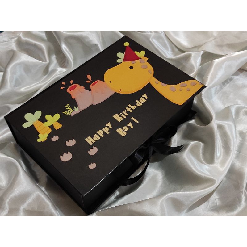 Jual Box Ulang Tahun Anak / Box Hampers NewBorn size P:26cm L:17cm T ...