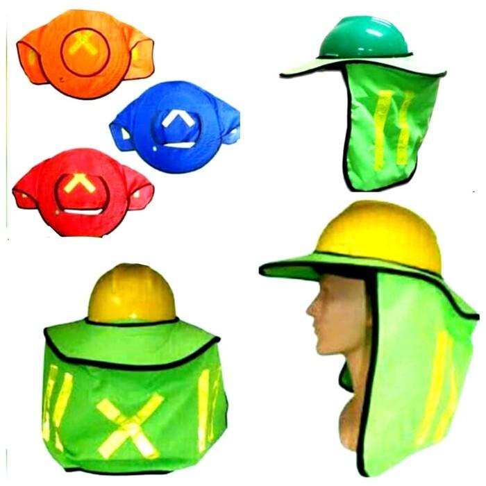 Jual Helmet Topi Sunbrim Pelindung Panas Matahari (Untuk Helm Safety ...