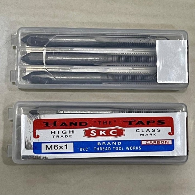 Jual Mata tap drat M6x1.0 hand tap skc m6x1.0 hand tap METRIC mili 6m x 1.0 tap 6x1 | Shopee ...