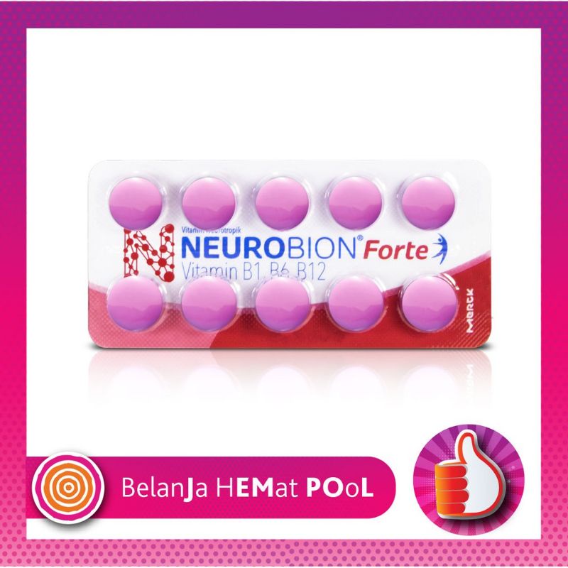Jual NEUROBION FORTE 10 TABLET VITAMIN B1 B6 B12 | Shopee Indonesia