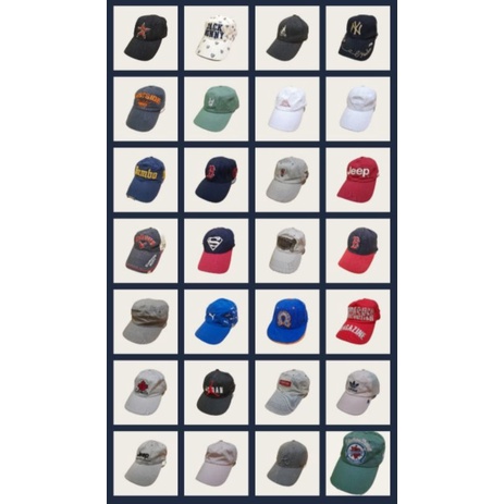 Jual Thrift Cap All Model Under 100k | Shopee Indonesia
