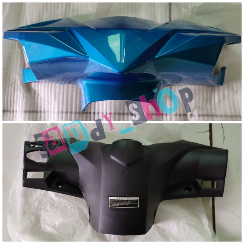 Jual Batok Kepala Depan Belakang Honda Beat Fi 2013-2014 Biru | Shopee ...