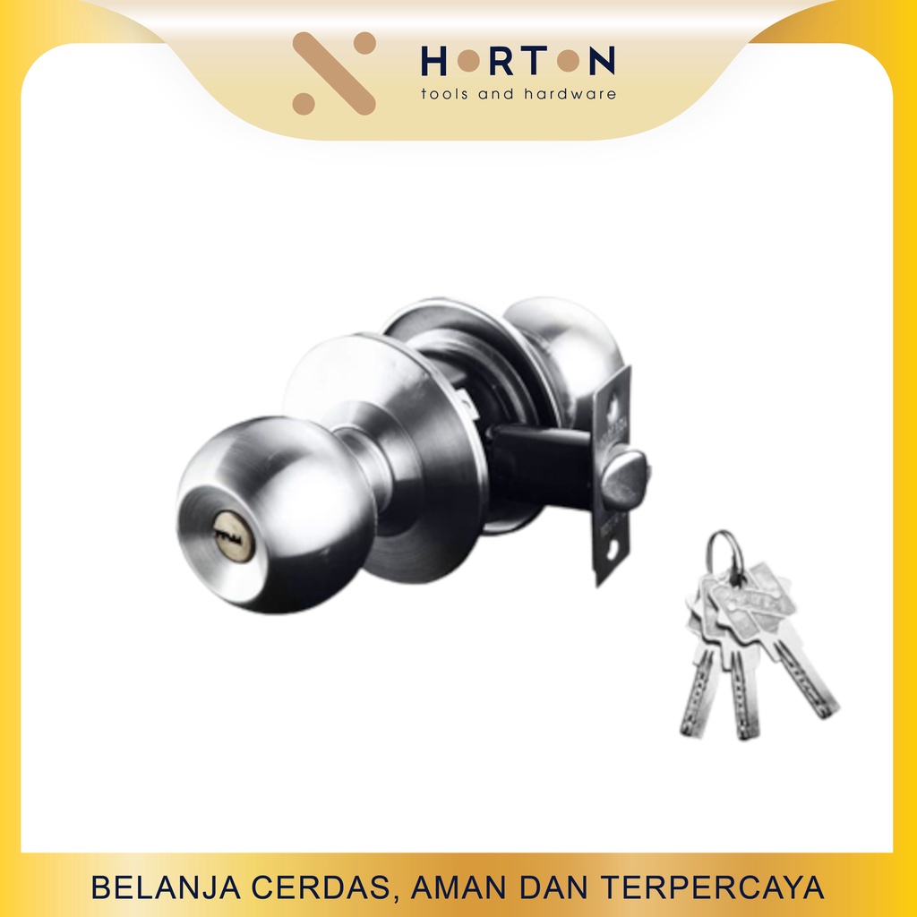 Jual Kunci Pintu Bulat Kamar Mandi / Kunci Pintu Bulat Handle Gagang ...