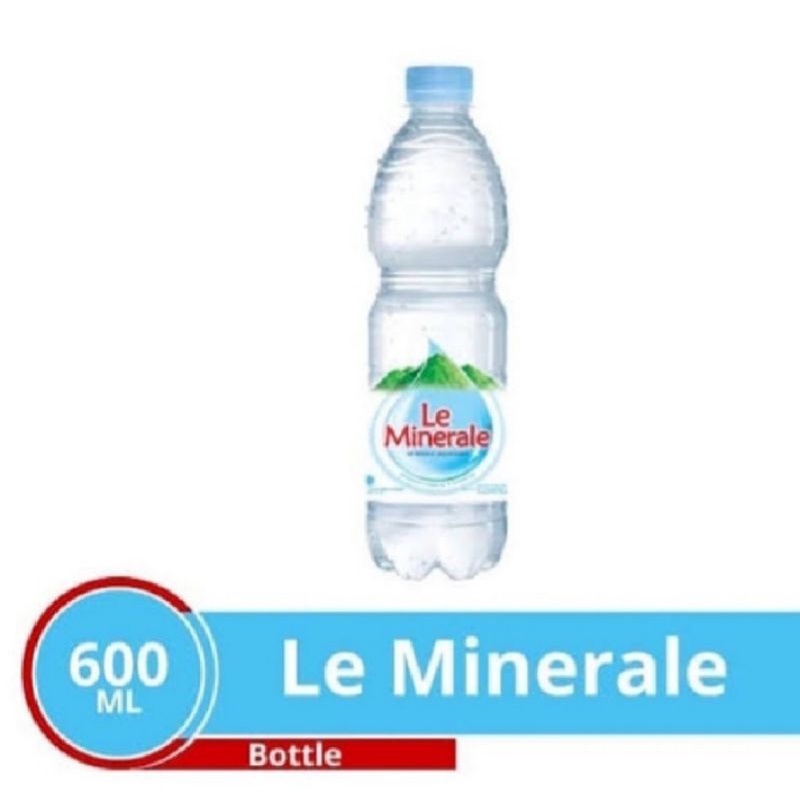 Jual Air minum lee minerale botol 600ml | Shopee Indonesia