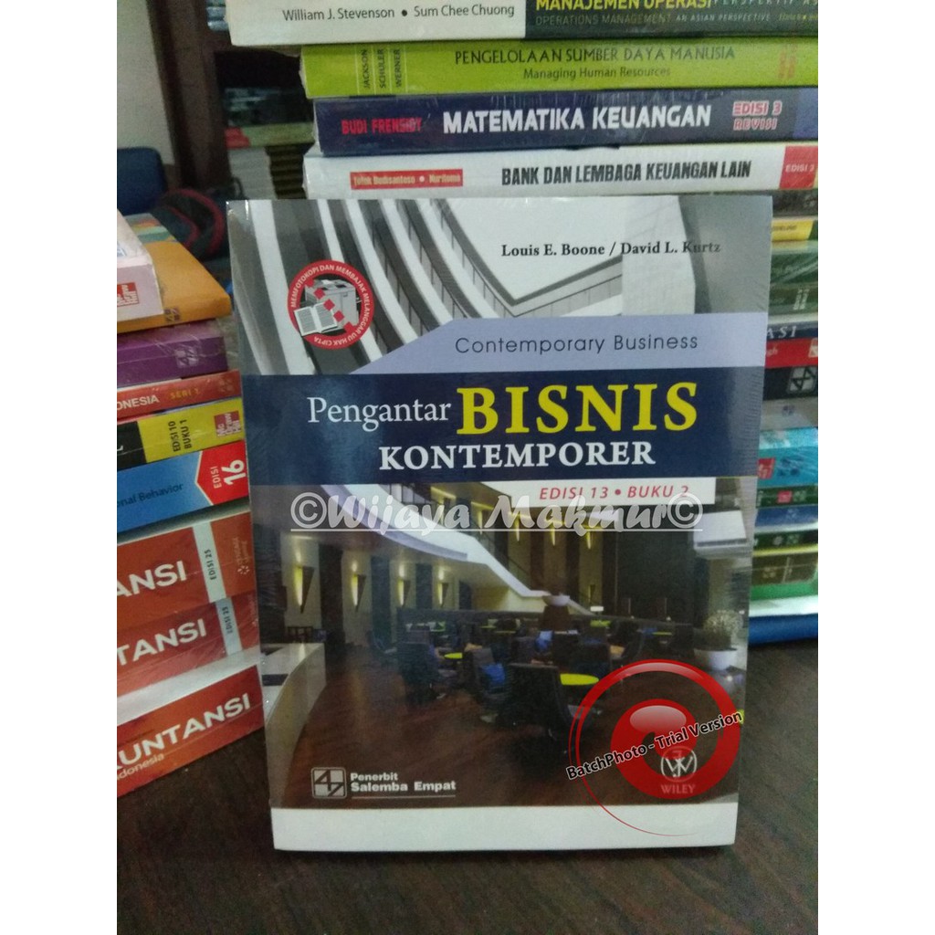 Jual ORIGINAL ; Pengantar Bisnis Kontemporer Buku 2, Edisi 13 / Louis ...