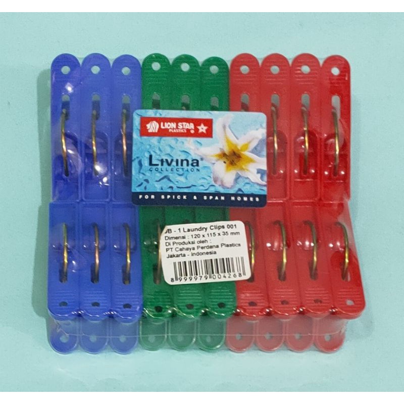 Jual Jepitan Baju / Laundry Clips LION STAR | Shopee Indonesia