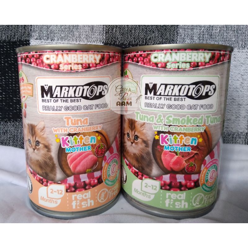 Jual Markotops Kitten And Mother 400gr / WetFood / Makanan Kaleng ...