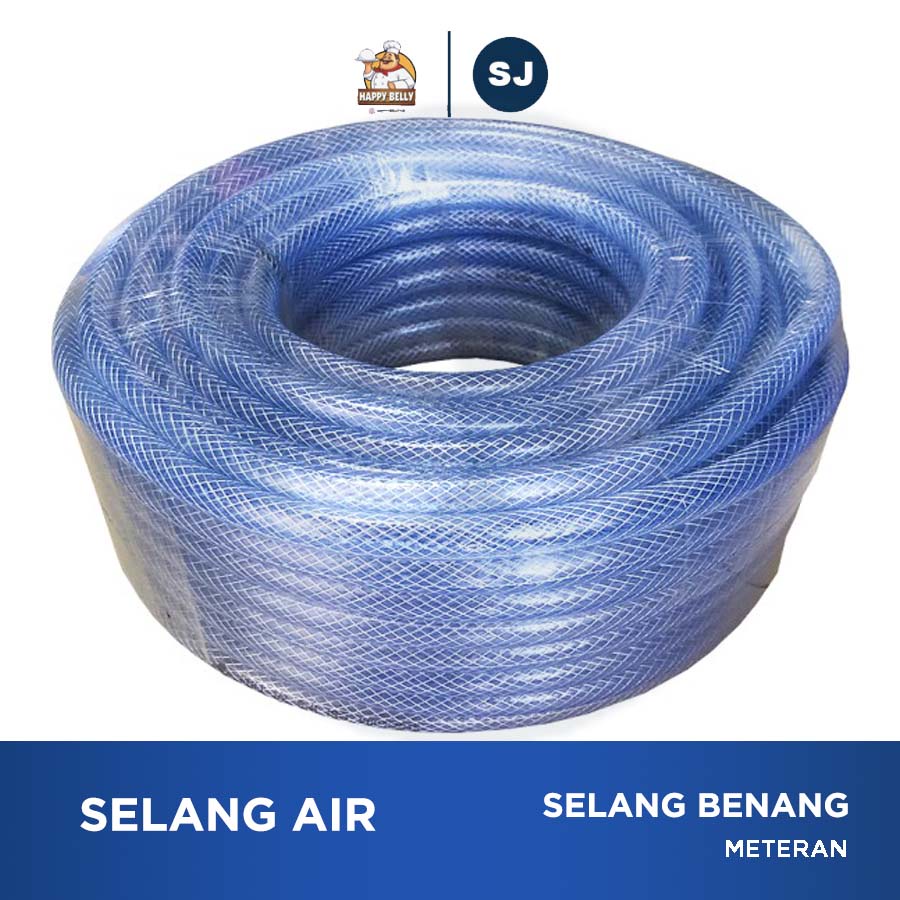 Jual SELANG AIR BENANG TRANSPARAN 1/2 INCH HARGA PER METER 1/2" | Shopee Indonesia