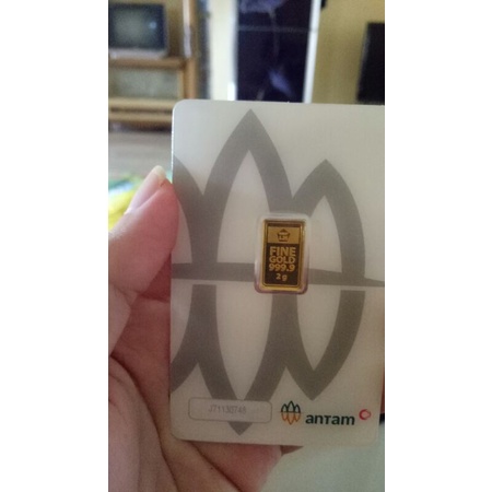 Jual Logam Mulia ANTAM 2gr / LM ANTAM 2GR / EMAS 2Gr | Shopee Indonesia
