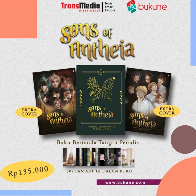 Jual Novel Sons of Antheia - Grammy Osk (100% Original) | Shopee Indonesia
