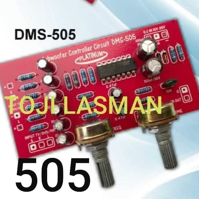 Jual Kit Pcb Pre Amp Subwofer Preamp Dms 505 Platinum Tojila39 Kualitas ...