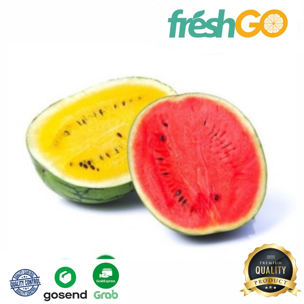Jual Semangka merah tanpa biji dikupas per box 500gram freshGO.id | Shopee Indonesia