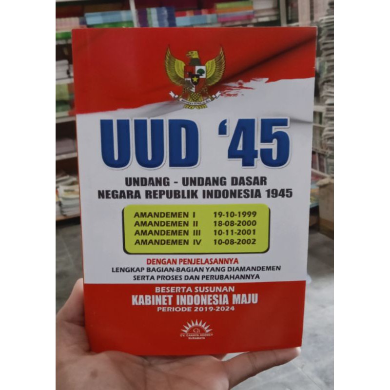 Jual Buku UUD 1945 (Besar) | Shopee Indonesia