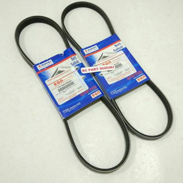 Jual Fan belt tali kipas set suzuki swift ORI SGP 4pk 815 dan 5pk 835 | Shopee Indonesia