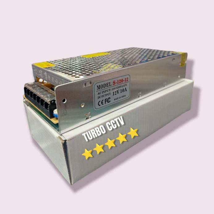Jual Power Supply Adaptor Switching 12V 10A / Trafo 12 Volt 10 Ampere Terlaris!!! R34A | Shopee ...